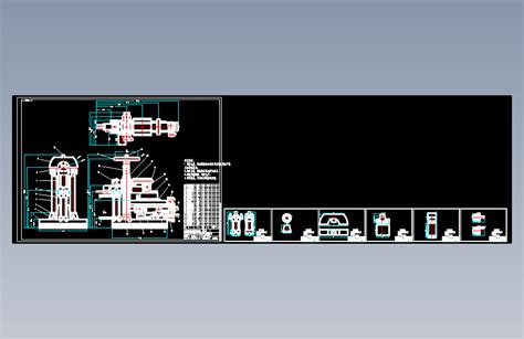 Jx0234 板材成型装置结构设计 Autocad 2000 模型图纸下载 懒石网