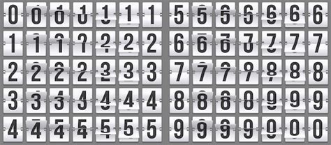 Premium Vector Flip Clock Timer Countdown Counter Days Counting Hours And Minutes Numbers