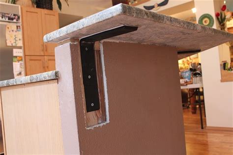 Countertop Support Bracket For Granite Quartz Hidden Front