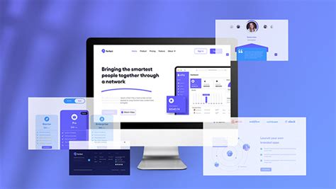 SAAS Landing Page UI Design On Behance SAAS Landing Page UI Design On Behance