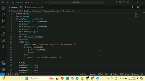 How To Create A Password Generator With Python Aditi Singh Roy Posted