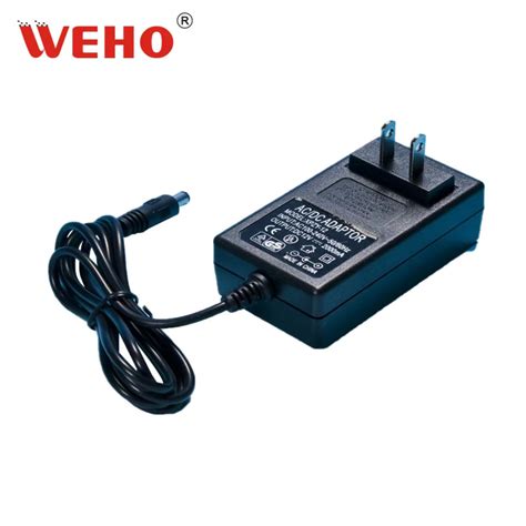 Wall Plug Dc Power Adapter W V V A For Cctv Led Light