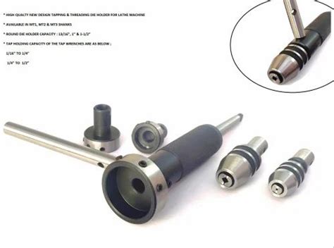 Mild Steel Supreme Threading Tapping Attachment Set For Lathe Machine Number Of Spindle 3 At