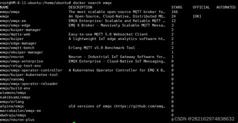 docker 安装 emqx mqtt emqx 镜像下载 CSDN博客