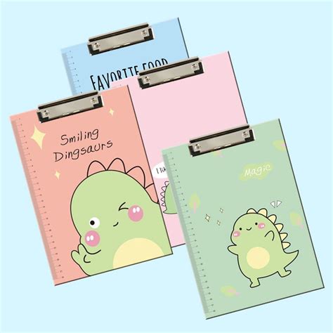 สินค้าพร้อมส่ง ราคาโรงงาน คลิปบอร์ดa4 แผ่นรองเขียน 40ลายให้เลือก กระดาษรองเขียน อุปกรณ์สำนักงาน