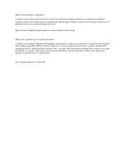 Understanding Computer Networking FAQs Components And Course Hero