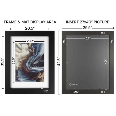 24x36 Frame Sizing Guide How To Mat And Display Your 24x36 Artwork