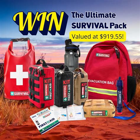 Youre In The Draw To Win The Ultimate Survival Pack