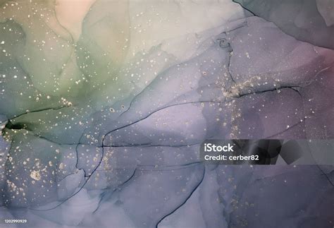 알코올 잉크 색상반투명 추상 여러 가지 빛깔의 대리석 텍스처 배경입니다 디자인 포장지 벽지 아크릴 페인트를 혼합 현대 유체 예술 알코올 잉크 패턴 0명에 대한 스톡 사진 및