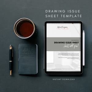 The Interior Designers Drawing Issue Sheet Template Aarti Popat