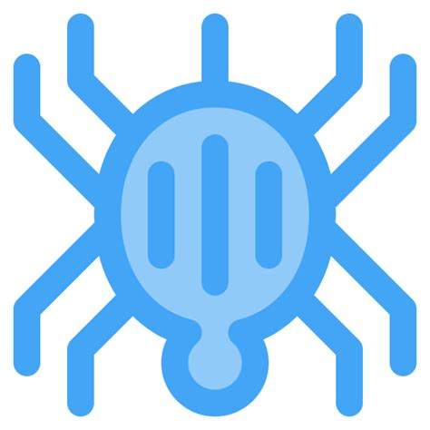 Spider Generic Blue Icon