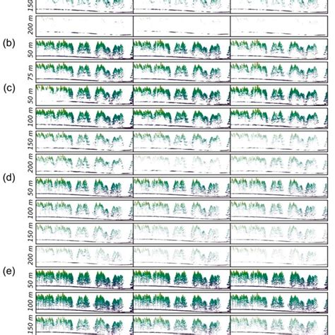 An Illustration Of Uav Lidar Data Collection Scheme In The Coniferous Download Scientific