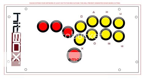 Hitbox Layout Template