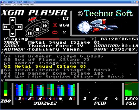 Xgm Vgm Player для Megadrive Хоумбрю проекты Новые игры и хаки