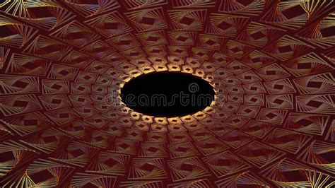Abstract Geometric Background With Seamless Loop Stock Footage Video