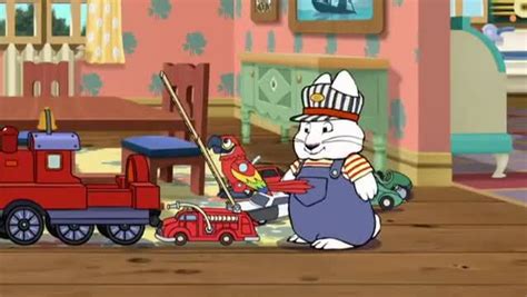 Max Ruby Season Episode Engineer Max Maxs Toy Train Maxs Train Ride Watch