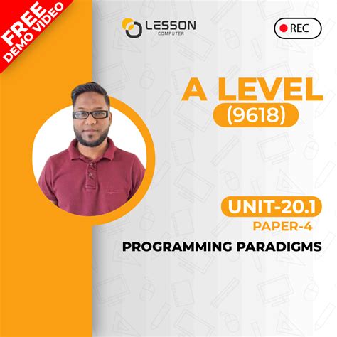 Unit 201 Programming Paradigms Lesson Computer