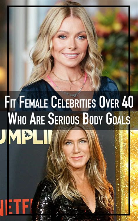 Fit Female Celebrities Over 40 Who Are Serious Body Goals