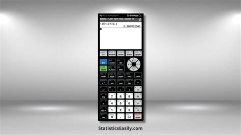 Z Scores On A TI 84 Calculator