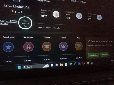 Kirubakaran K On Linkedin Consistency Geeksforgeeks Java Datastructure Algorithms