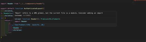 Understanding The Error “‘react Refers To A Umd Global But The Current File Is A Module” In