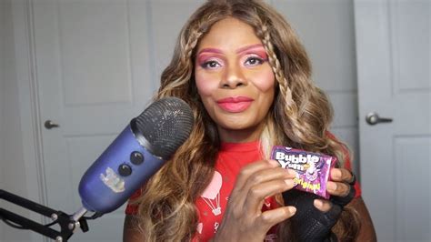 Hubba Bubba Blowing Big Bubbles Asmr Chewing Gum Sounds Youtube