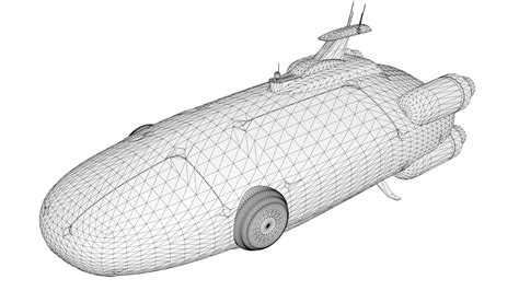 Aurora Spaceship 3d Model Cgtrader