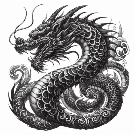 Assian Tattoo Design Premium Ai Generated Image