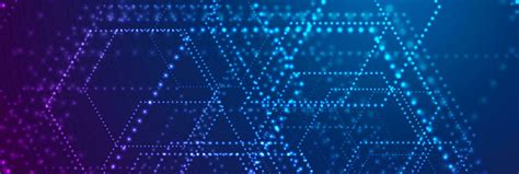 Neon Glowing Futuristic Dotted Hexagons Abstract Background 28558184 Vector Art At Vecteezy