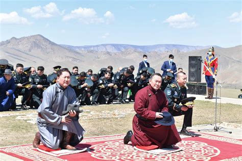 Ерөнхийлөгч Х Баттулга Бүх цэргийн Их хар сүлдийг цэнгүүлэх тайлгын ёслолд оролцов