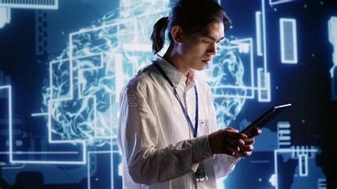 System Admin Develops Ai Neural Network Stock Footage Video Of Algorithms System 289407474