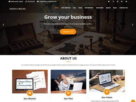 Ample Themes Best Premium And Free Responsive Wordpress Themes