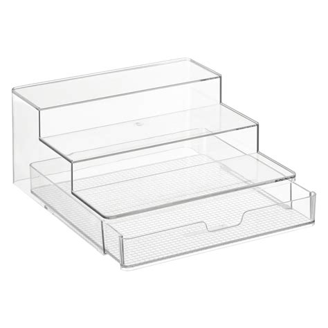 Everything Organizer Collection 3 Tier Organizer With Drawer The Container Store
