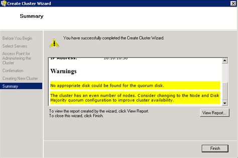 Hyper V Cluster Part 6 Create A Cluster 4sysops