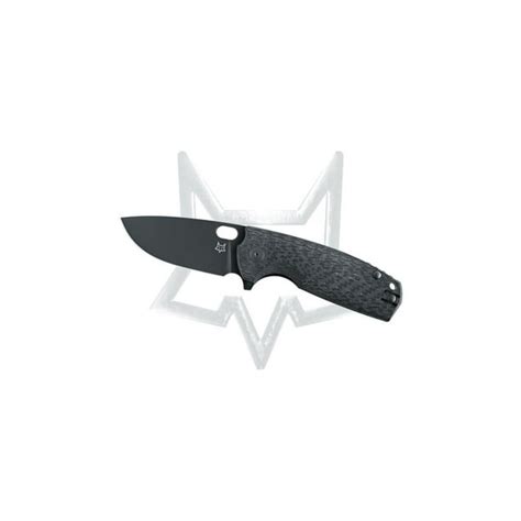Fox Knives Core Fx 604cf Liner Lock Black Elmax Carbon Fiber Pocket