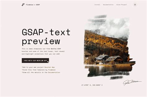 Webflow Gsap Text Animations Webflow