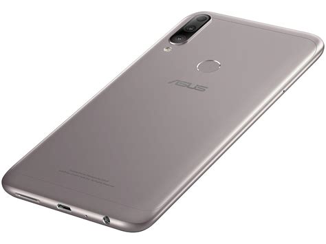 Smartphone Asus ZenFone Max Shot 64GB Prata 4G Octa Core 4GB 6 26 Câm Tripla Selfie 8MP