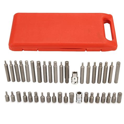 40pcs Set Cr V Bit Set Hex Spline Trox Bits And Bi Grandado