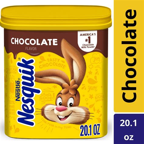 Nesquik Chocolate Flavor Powder Drink Mix About 43 Servings 201oz 20