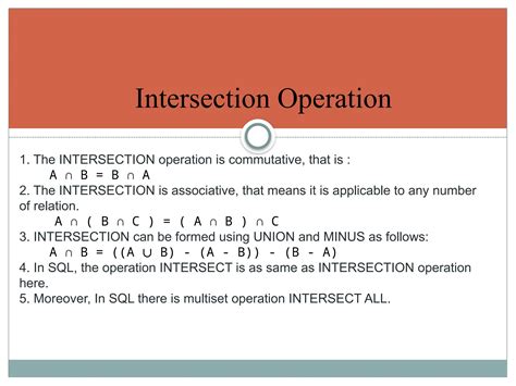 relational database management systems unit ii ppt