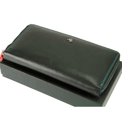 ᐉ Гаманець жіночий шкіряний Visconti Iris Black Multi Spectrum Sp33 Blk Multi • Краща ціна в