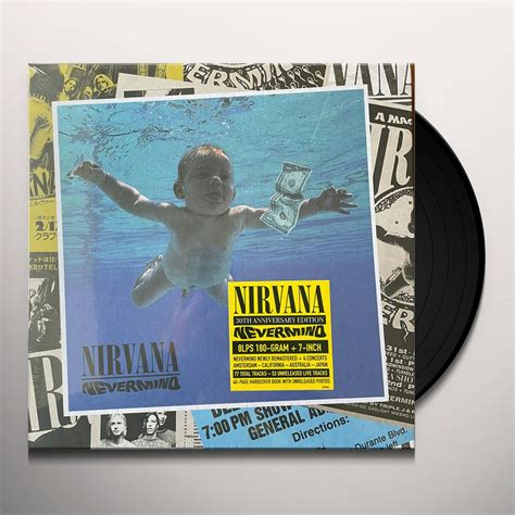 Nirvana Nevermind 30th Anniversarysuper Deluxe8lp7inch Vinyl Record