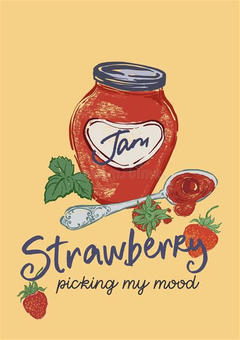 Fruit Jam Poster Stock Illustrations 3111 Fruit Jam Poster Stock