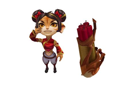 Stl File Firecracker Tristana 12 Variant Print Pack League Of