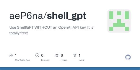 Github Aep6nashellgpt Use Shellgpt Without An Openai Api Key It Is Totally Free