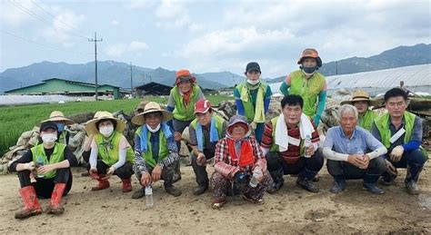 정읍시 자원봉사센터 남원지역 수해 복구 자원봉사