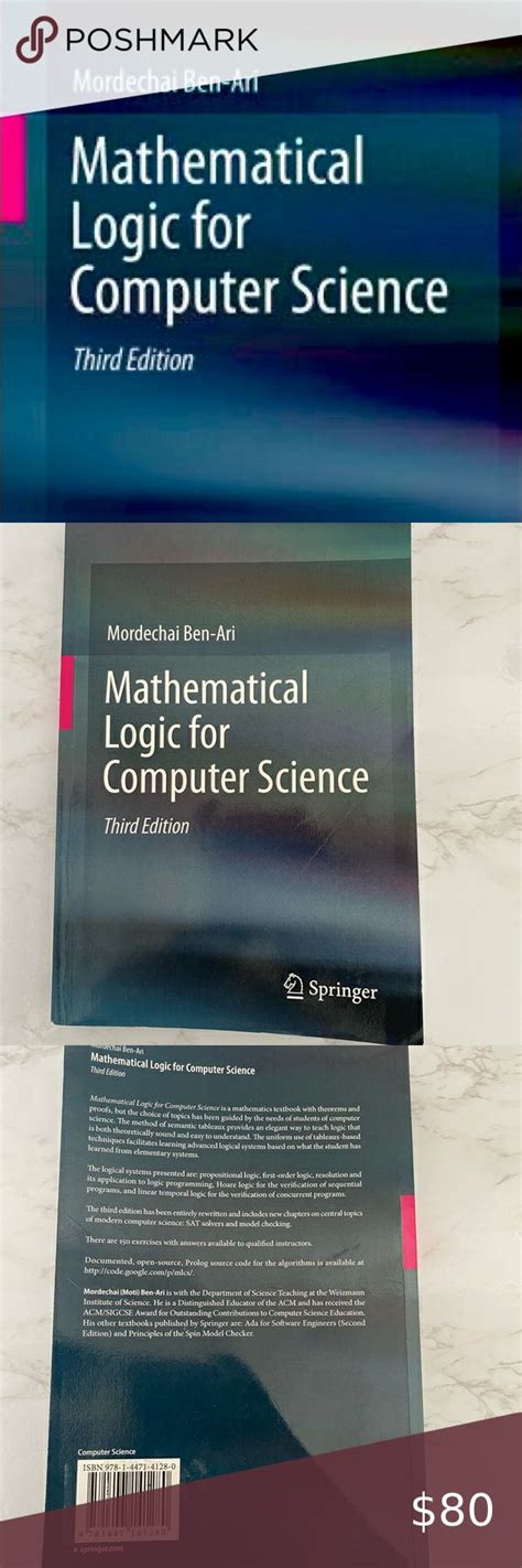 Mordechai Ben Ari Mathematical Logic For Computer Science Third Edition