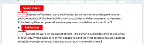 Quickly Remove All Left Tab Space Indents In Word