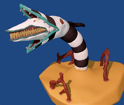 Stl File Sandworm 🪱・3d Printer Model To Download・cults