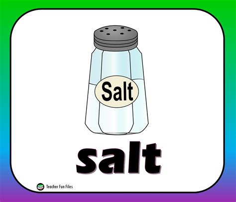 Teacher Fun Files Count Nouns And Mass Nouns Picture Cards